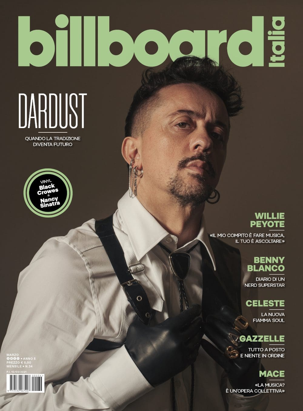 Dardust è protagonista del nuovo numero di Billboard Italia 2021