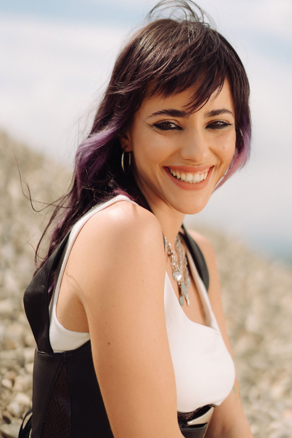 Giulia Penna: guarda le foto esclusive del backstage di "Savana"