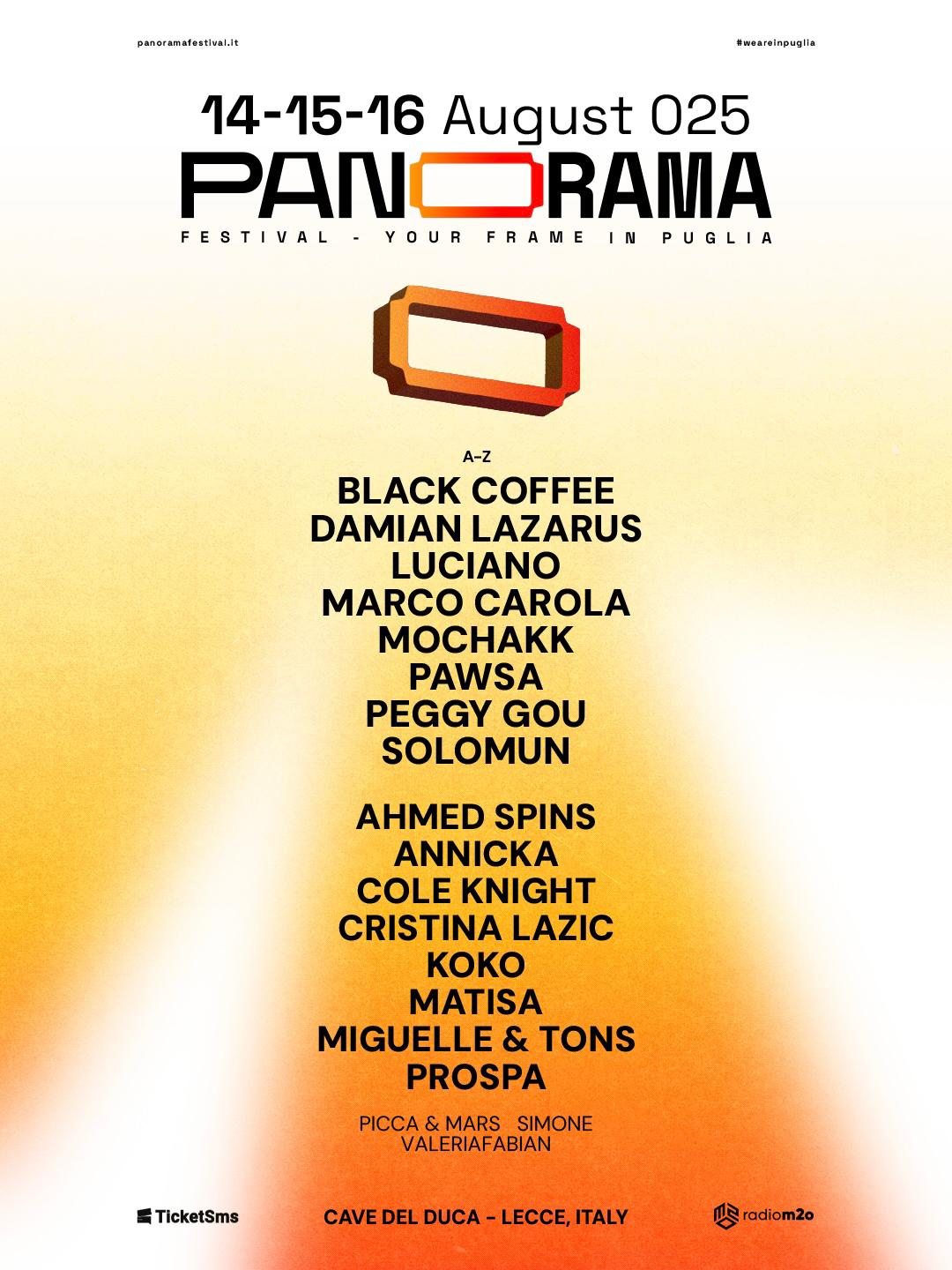 Panorama Festival 2025: ecco gli headliner della quarta edizione