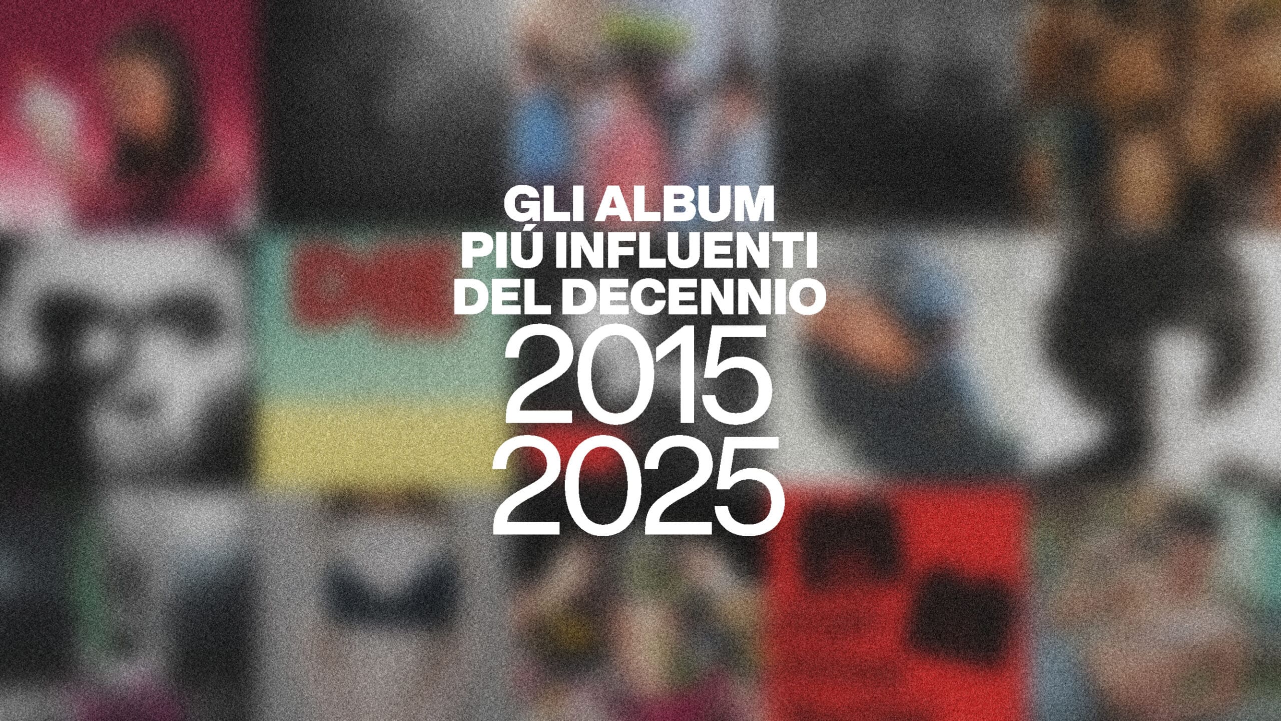 Gli album italiani più influenti dal 2015 a oggi - Billboard Italia